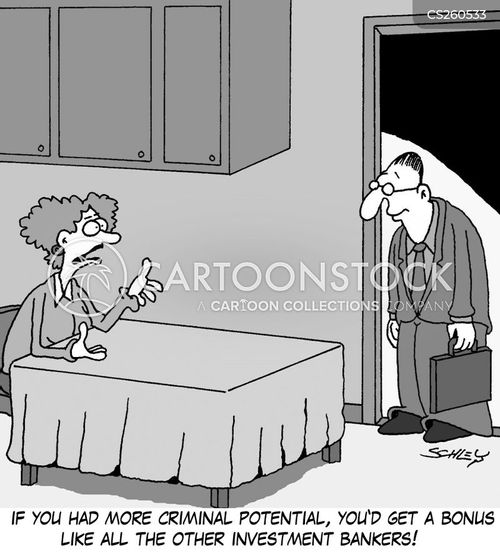 Criminal Potential Cartoons and Comics - funny pictures from CartoonStock