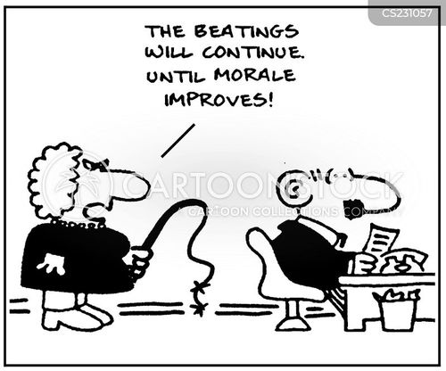 Beating Cartoons and Comics - funny pictures from CartoonStock