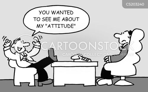 Bad Attitude Cartoons and Comics - funny pictures from CartoonStock