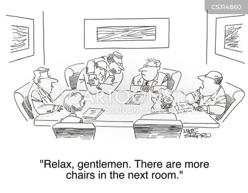 Spinning Chairs Cartoons and Comics - funny pictures from CartoonStock