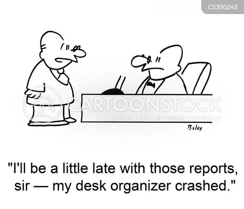 Writing Reports Cartoons and Comics - funny pictures from CartoonStock