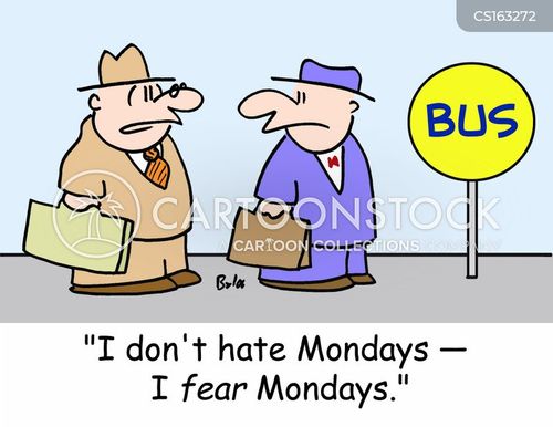 Monday Cartoons and Comics - funny pictures from CartoonStock