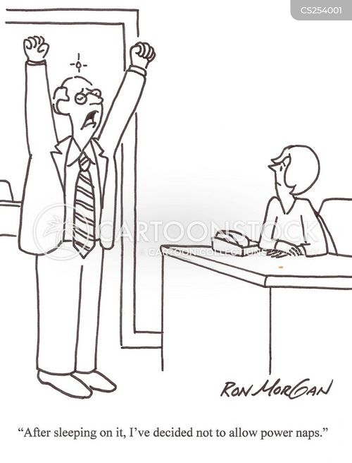 Power Nap Cartoons and Comics - funny pictures from CartoonStock