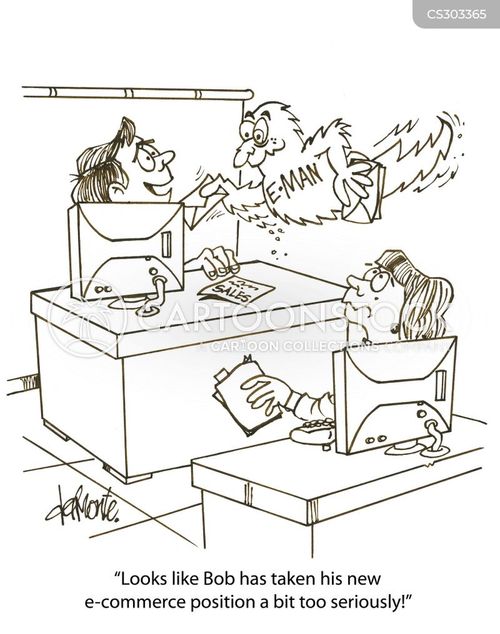 E-commerce Cartoons and Comics - funny pictures from CartoonStock