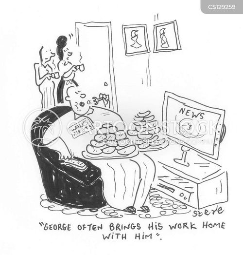 Work Habits Cartoons and Comics - funny pictures from CartoonStock