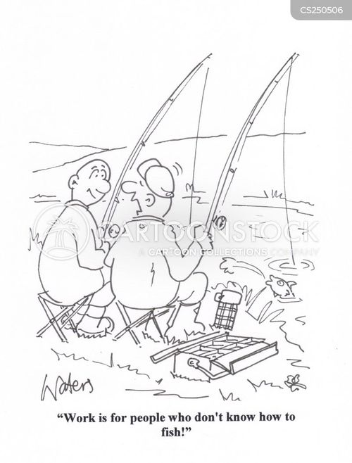 Lazy Fish Cartoons and Comics - funny pictures from CartoonStock