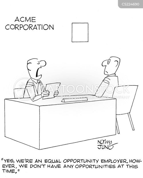 Equal Opportunity Employer Cartoons and Comics - funny pictures from ...
