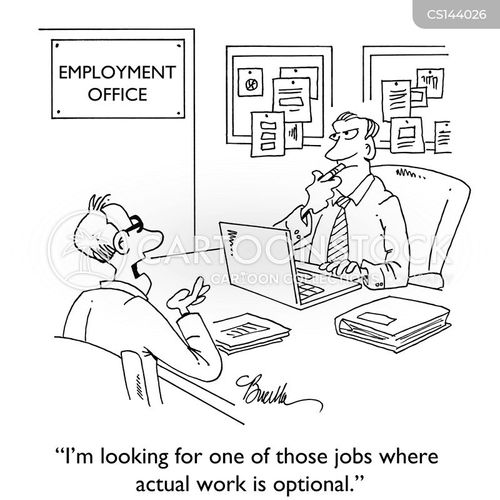 Employment Office Cartoons and Comics - funny pictures from CartoonStock