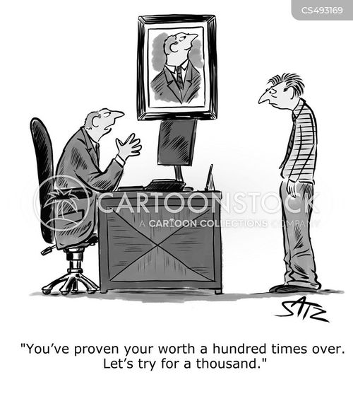 Work Promotion Cartoons and Comics - funny pictures from CartoonStock