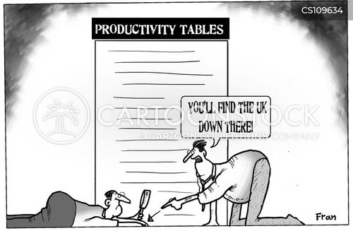 Productivity Chart Cartoons and Comics - funny pictures from CartoonStock