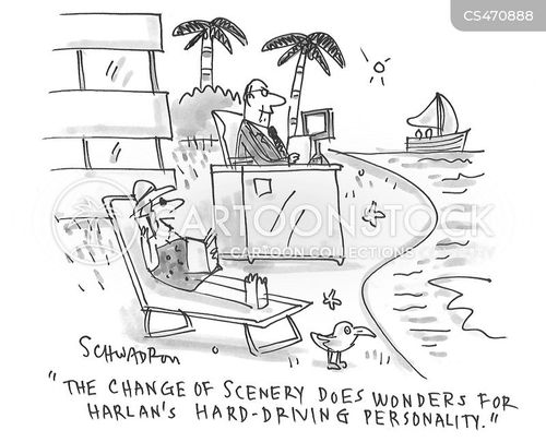 Workaholic Personality Cartoons and Comics - funny pictures from ...