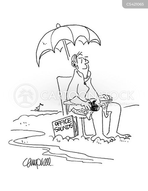 Office Sound Cartoons and Comics - funny pictures from CartoonStock