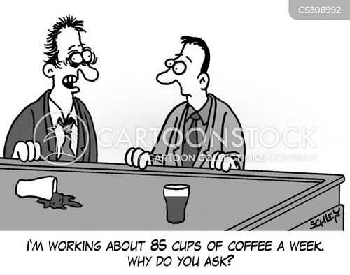 Over-caffeinated Cartoons and Comics - funny pictures from CartoonStock