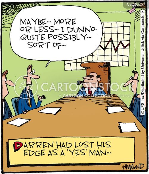 Yes Cartoons and Comics - funny pictures from CartoonStock