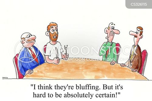 Bluffer Cartoons and Comics - funny pictures from CartoonStock