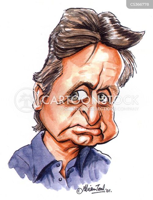 Michael Douglas Cartoons and Comics - funny pictures from CartoonStock