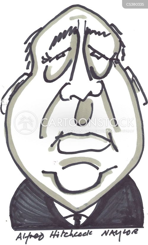 Alfred Hitchcock Cartoons and Comics - funny pictures from CartoonStock