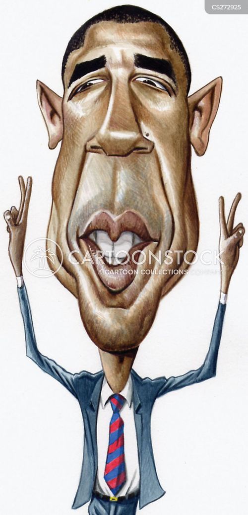 Barack Obama Cartoons and Comics - funny pictures from CartoonStock