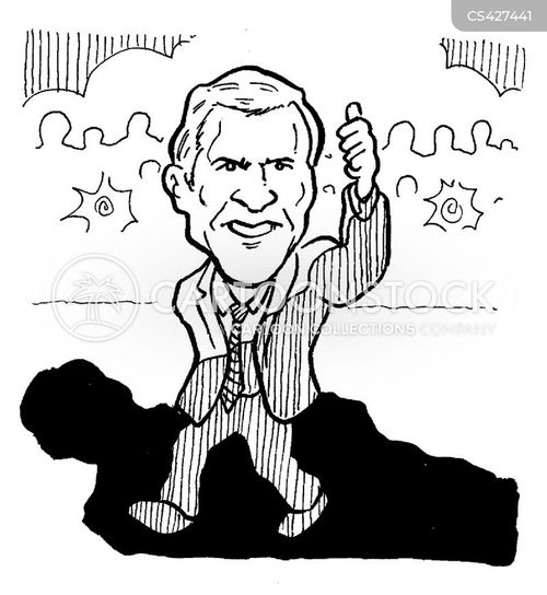 George W. Bush Cartoons and Comics - funny pictures from CartoonStock
