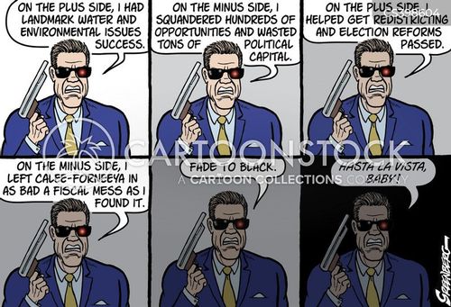 Governator Cartoons and Comics - funny pictures from CartoonStock