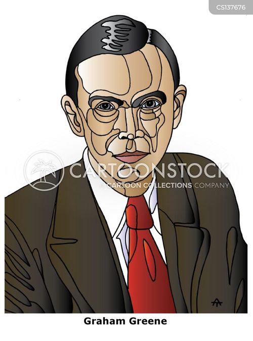 Graham Greene Cartoons and Comics - funny pictures from CartoonStock