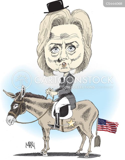 Hillary Clinton Cartoons and Comics - funny pictures from CartoonStock