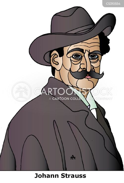 Johann Strauss Cartoons and Comics - funny pictures from CartoonStock