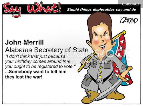 Alabama Cartoons and Comics - funny pictures from CartoonStock