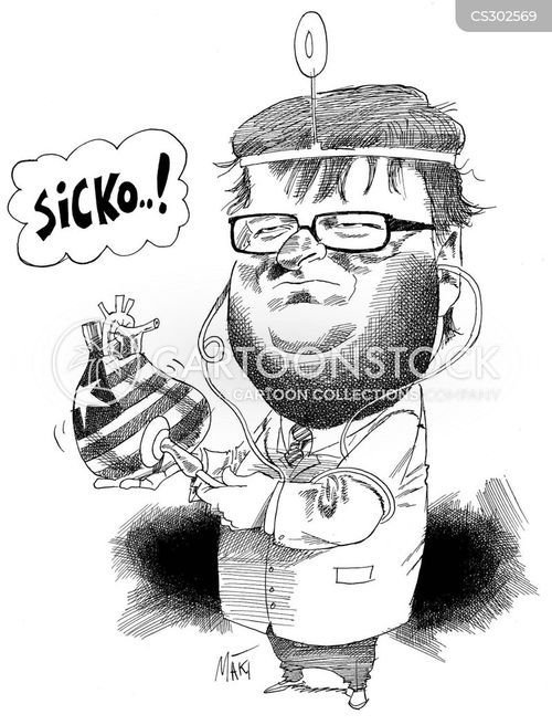 Michael Moore Cartoons and Comics - funny pictures from CartoonStock