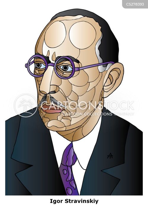 Igor Stravinsky Cartoons and Comics - funny pictures from CartoonStock