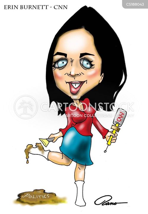 Erin Burnett Cartoons and Comics - funny pictures from CartoonStock