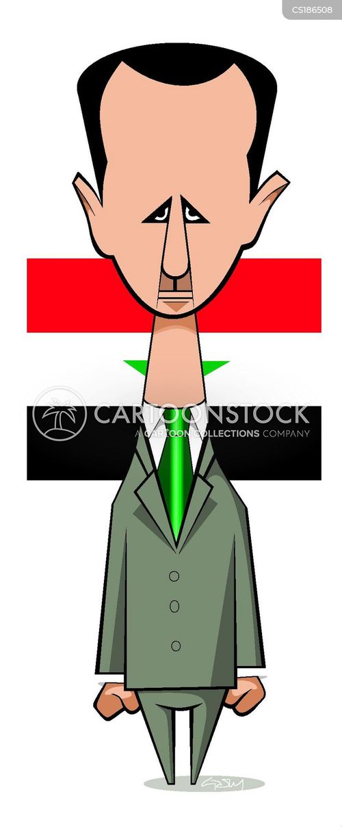 President Assad Cartoons and Comics - funny pictures from CartoonStock