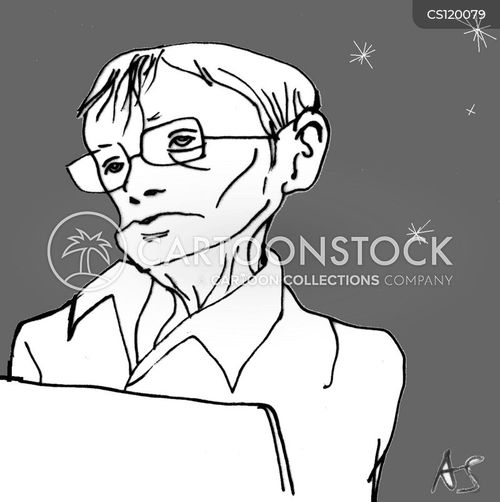 Stephen Hawking Cartoons and Comics - funny pictures from CartoonStock
