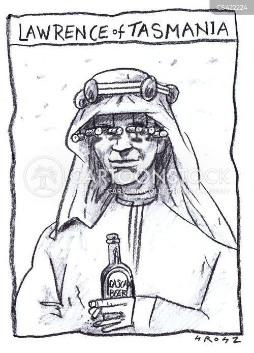 Lawrence Of Arabia Cartoons and Comics - funny pictures from CartoonStock
