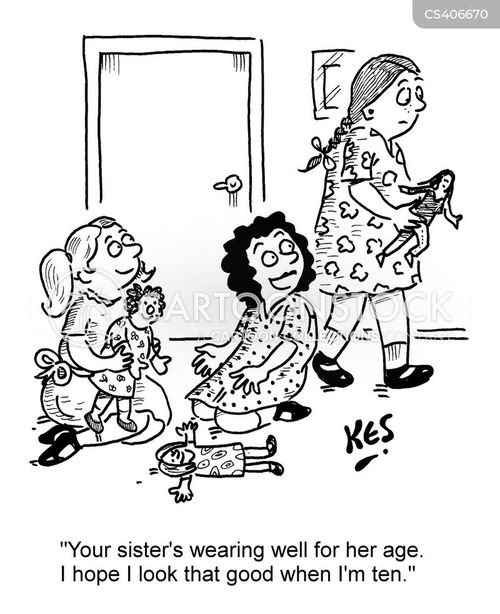Aging Processes Cartoons and Comics - funny pictures from CartoonStock
