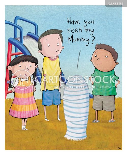 Mummification Cartoons and Comics - funny pictures from CartoonStock