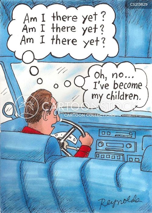 Are We There Yet Cartoons and Comics - funny pictures from CartoonStock