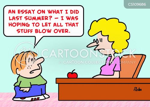 Last Summer Cartoons and Comics - funny pictures from CartoonStock