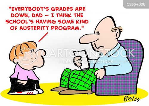 Austerity Program Cartoons and Comics - funny pictures from CartoonStock
