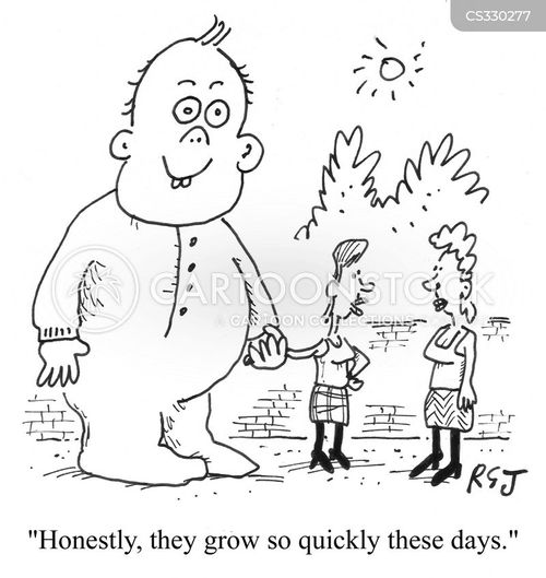 Growing Fast Cartoons and Comics - funny pictures from CartoonStock