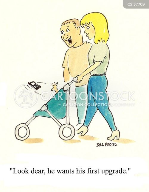Phone Upgrade Cartoons and Comics - funny pictures from CartoonStock