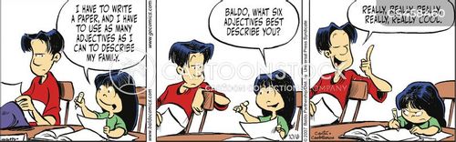 Adjective Cartoons and Comics - funny pictures from CartoonStock