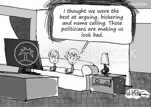 Name Calling Cartoons and Comics - funny pictures from CartoonStock