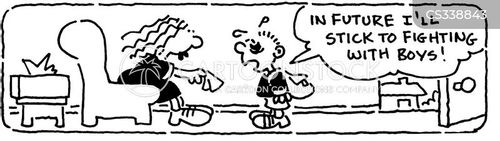 Beaten Up Cartoons and Comics - funny pictures from CartoonStock