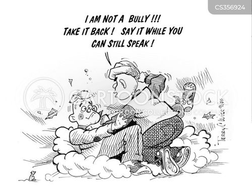 School Bullies Cartoons and Comics - funny pictures from CartoonStock