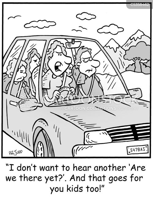 Long Car Journey Cartoons and Comics - funny pictures from CartoonStock