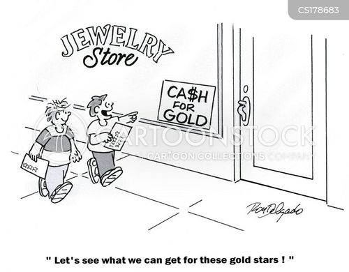 Gold Star Cartoons and Comics - funny pictures from CartoonStock