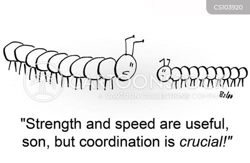 Coordination Cartoons and Comics - funny pictures from CartoonStock