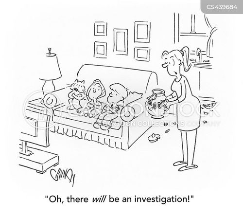 Caught Red Handed Cartoons and Comics - funny pictures from CartoonStock