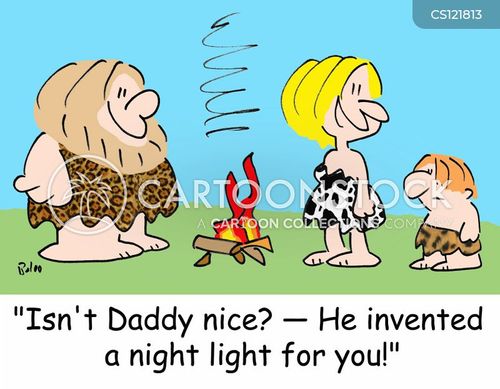 Discovering Fire Cartoons and Comics - funny pictures from CartoonStock